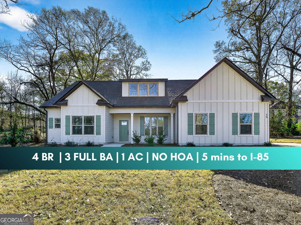 15 Couch St, Moreland GA 30259 Home for Sale